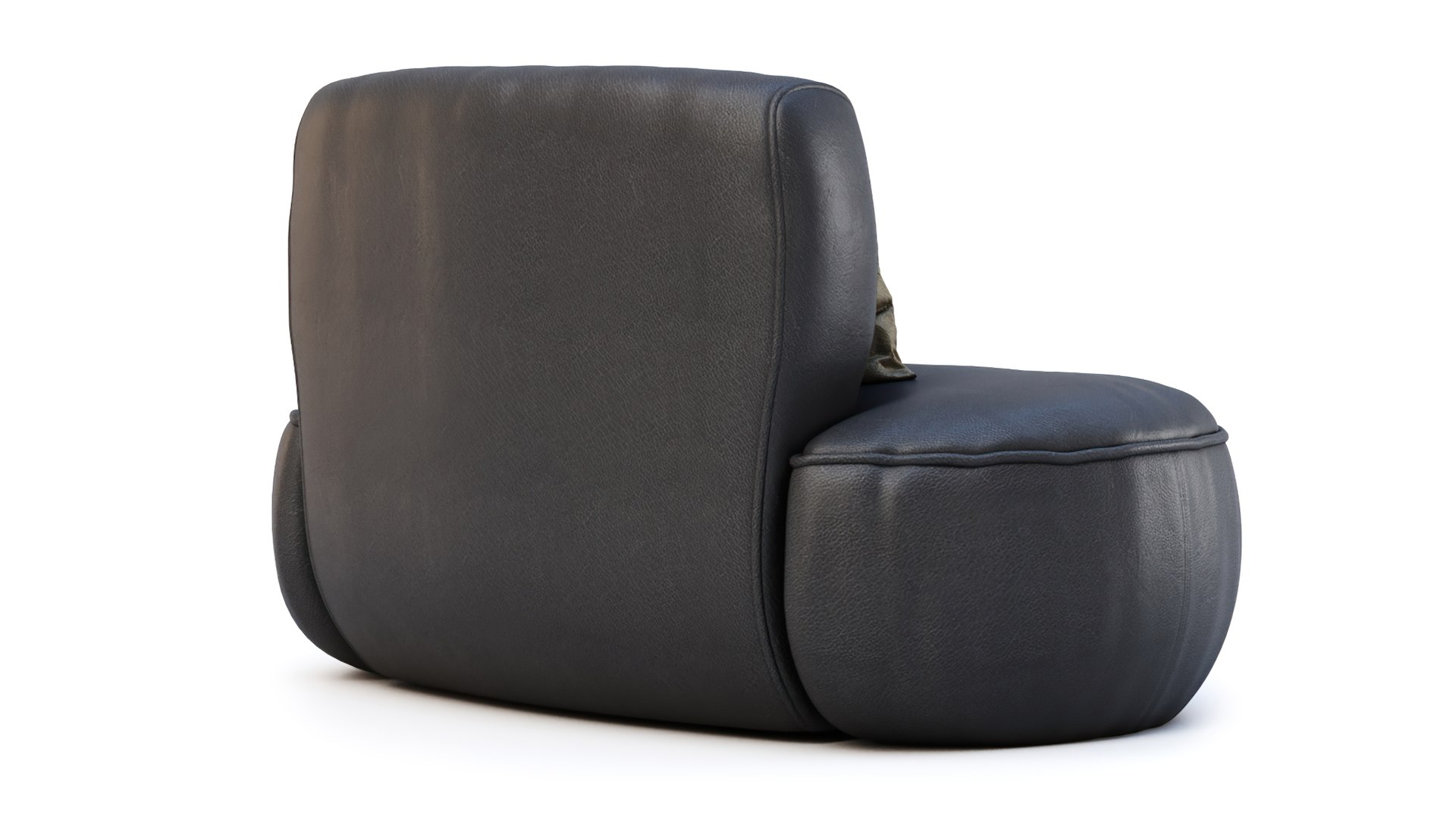 3D Jenifer Lounge Leather Chair By Bpoint Design Model - TurboSquid 2025066