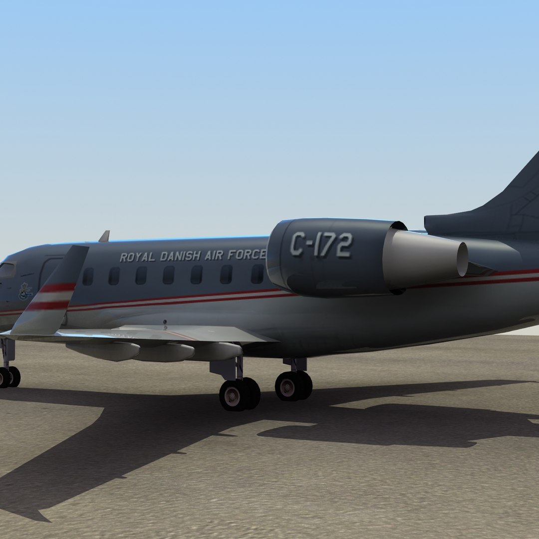 3d Model Of Cl-604 Challenger Mma Danish