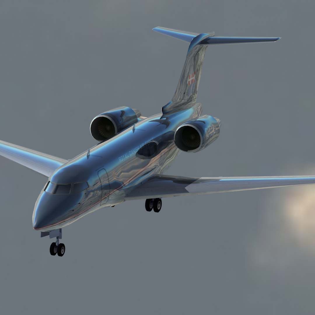 3d Model Of Cl-604 Challenger Mma Danish