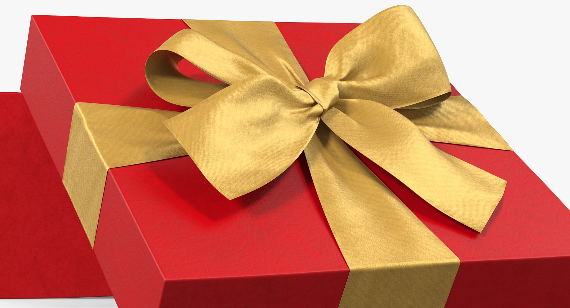 Gift Box Open Red 3D Model - TurboSquid 1201152