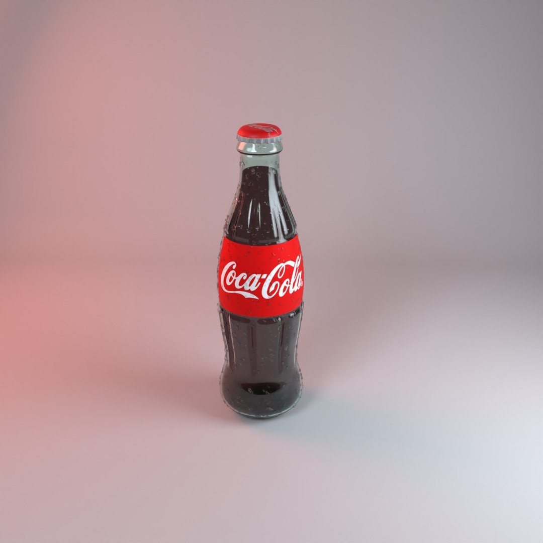 CocaColaRealistic 3D - TurboSquid 1836475