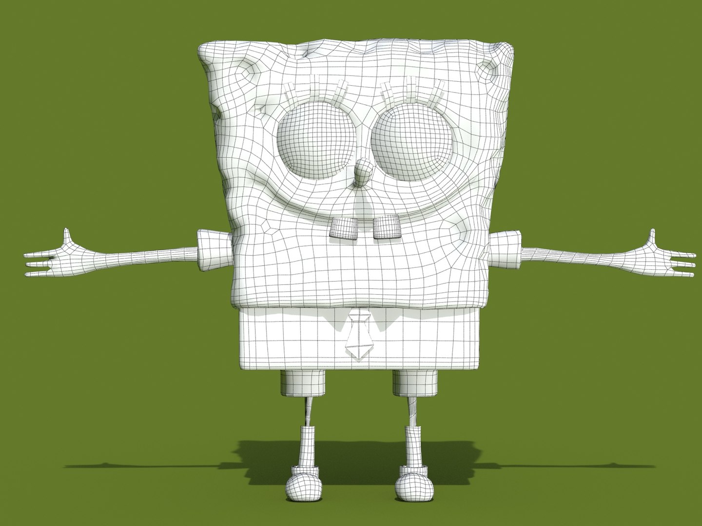 3ds Max Sponge Bob