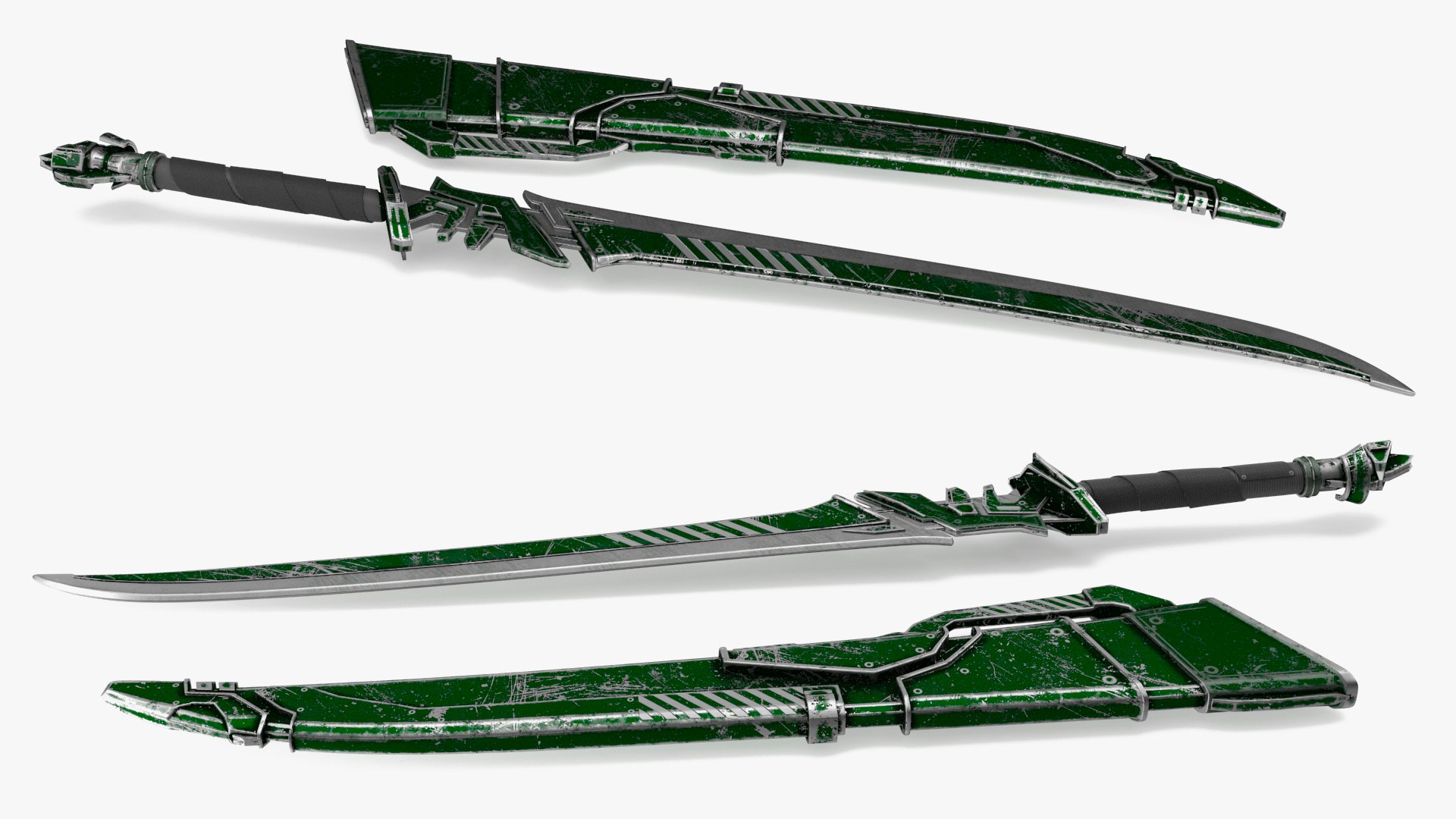 Futuristic Sword model - TurboSquid 2162347
