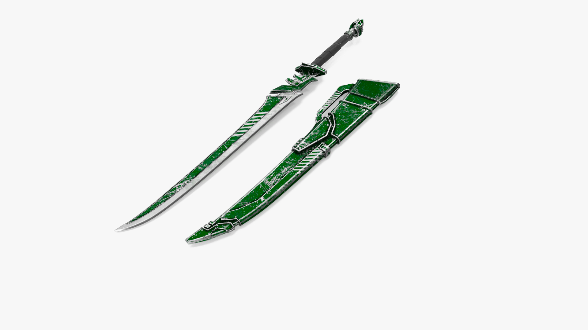 Futuristic Sword Model - TurboSquid 2162347
