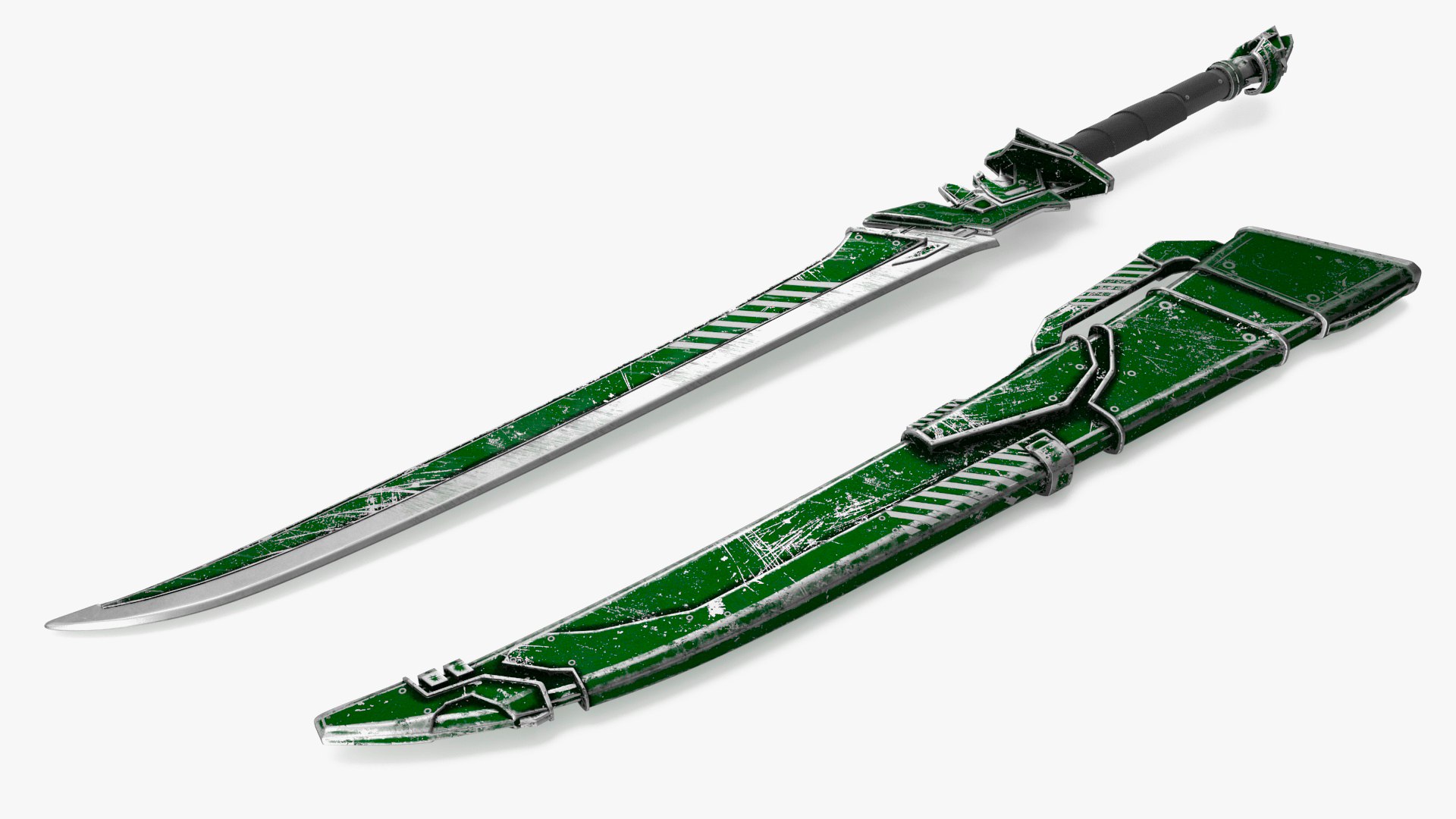 3D Futuristic Swords Collection 2 Model - TurboSquid 2397091