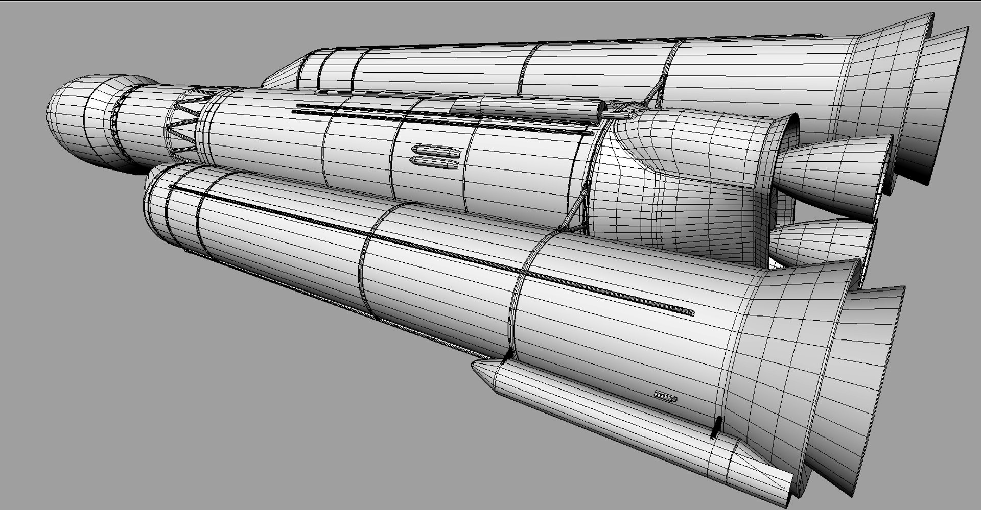 Gslv mk iii 3D model - TurboSquid 1170143