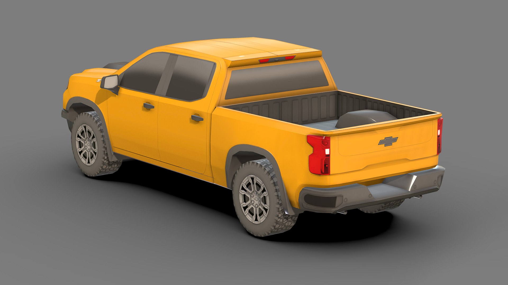 Chevrolet Silverado ZR2 3D Model - TurboSquid 2273769