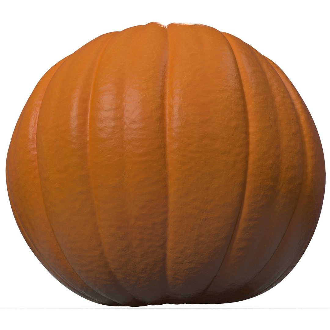 3d Pumpkin 2 Model