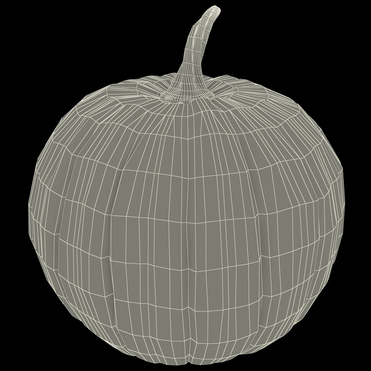 3d pumpkin 2 model