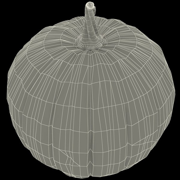 3d pumpkin 2 model