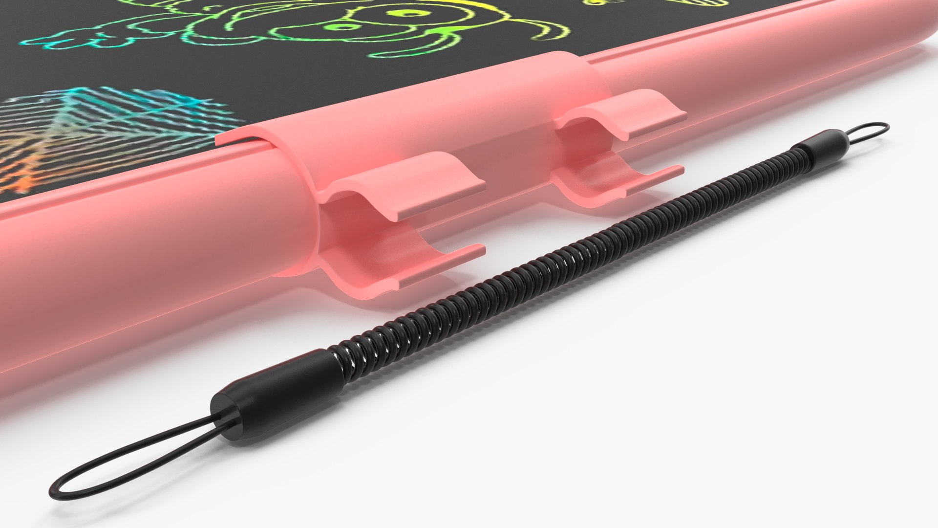 3D Colorful Screen Drawing Board Pink - TurboSquid 2028429