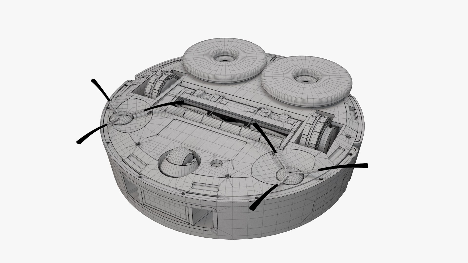 3D Ecovacs Deebot X1 Omni Robot Vacuum model - TurboSquid 1980632