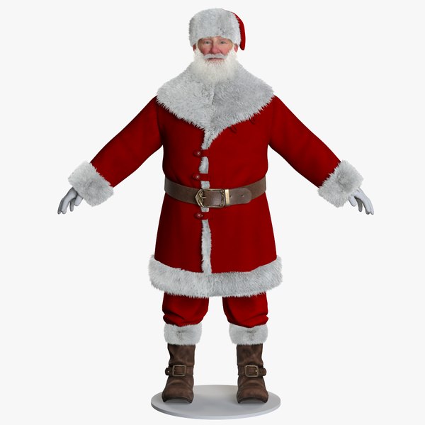 Santa Claus 3D Models for Download | TurboSquid