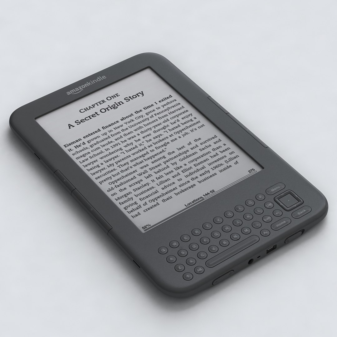 3d Max Kindle 3 Wifi
