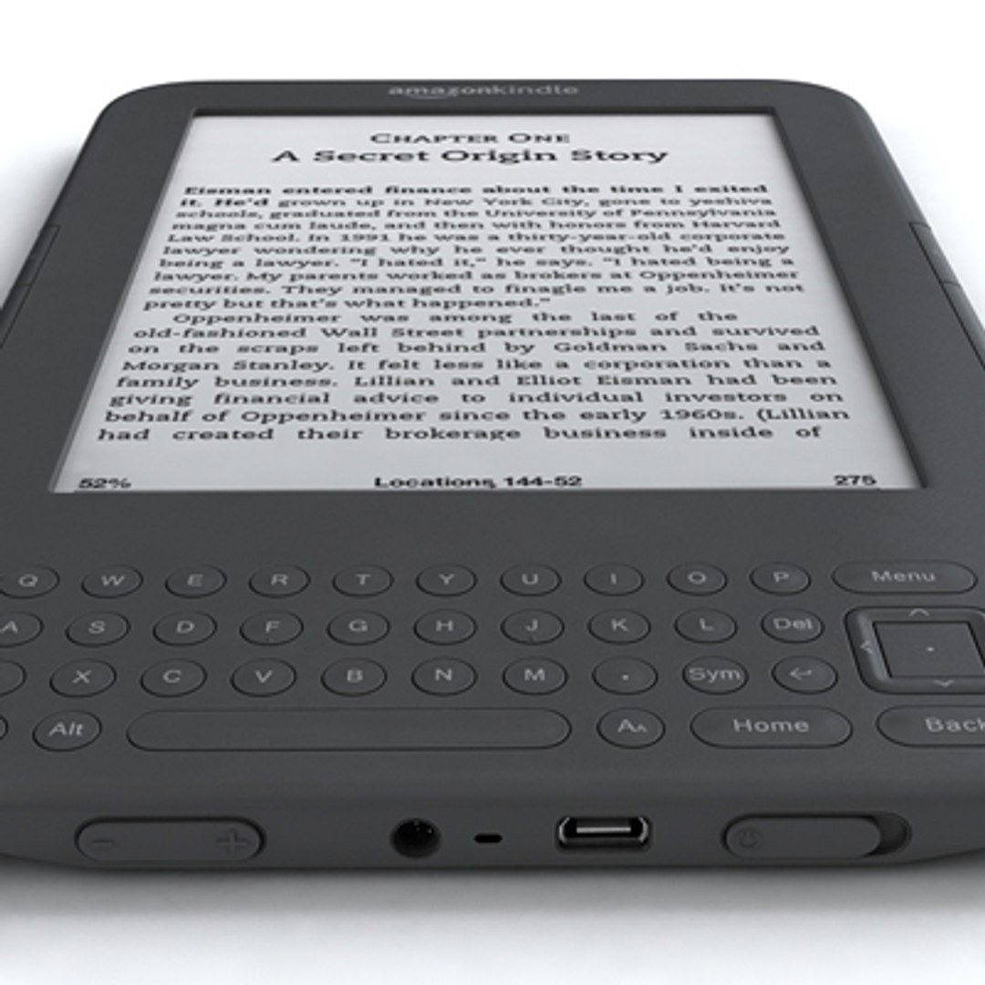 3d Max Kindle 3 Wifi