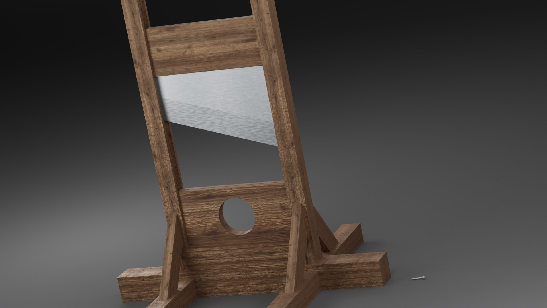Guillotine 3D Model Model - TurboSquid 2257120