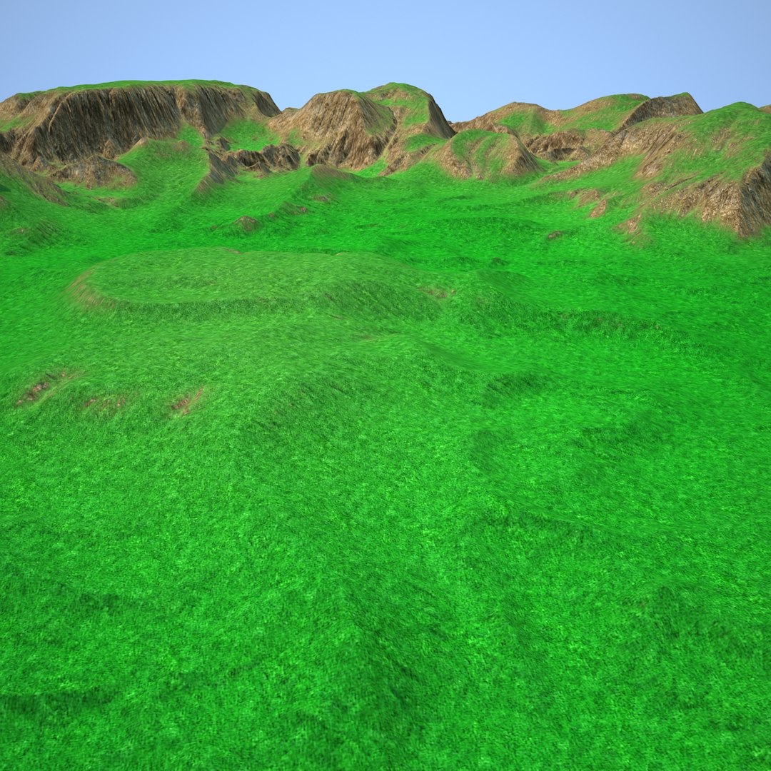 Terrain 3d Model