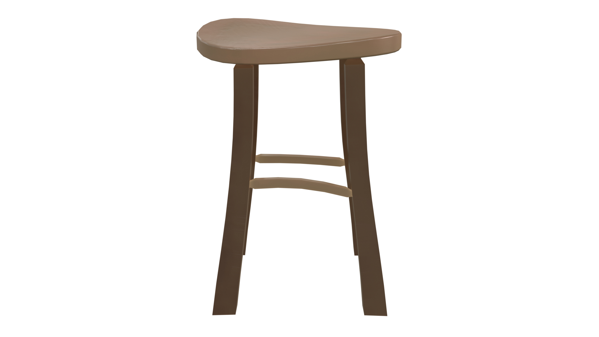 Stylized Game Ready Square Stool 3D Model - TurboSquid 1988688