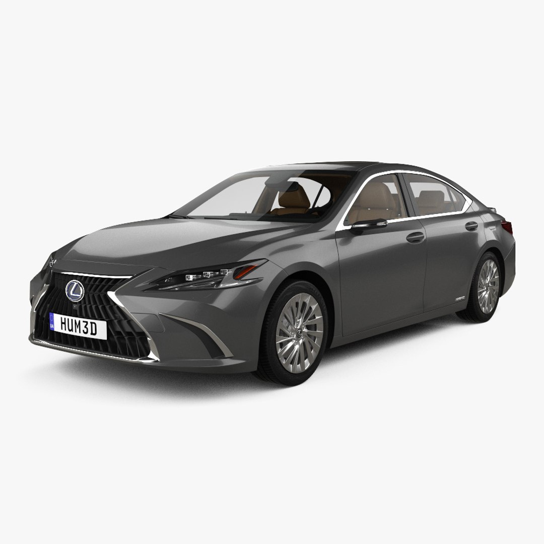 modelo 3d Lexus ES híbrido con interior HQ 2021 - TurboSquid 2137354