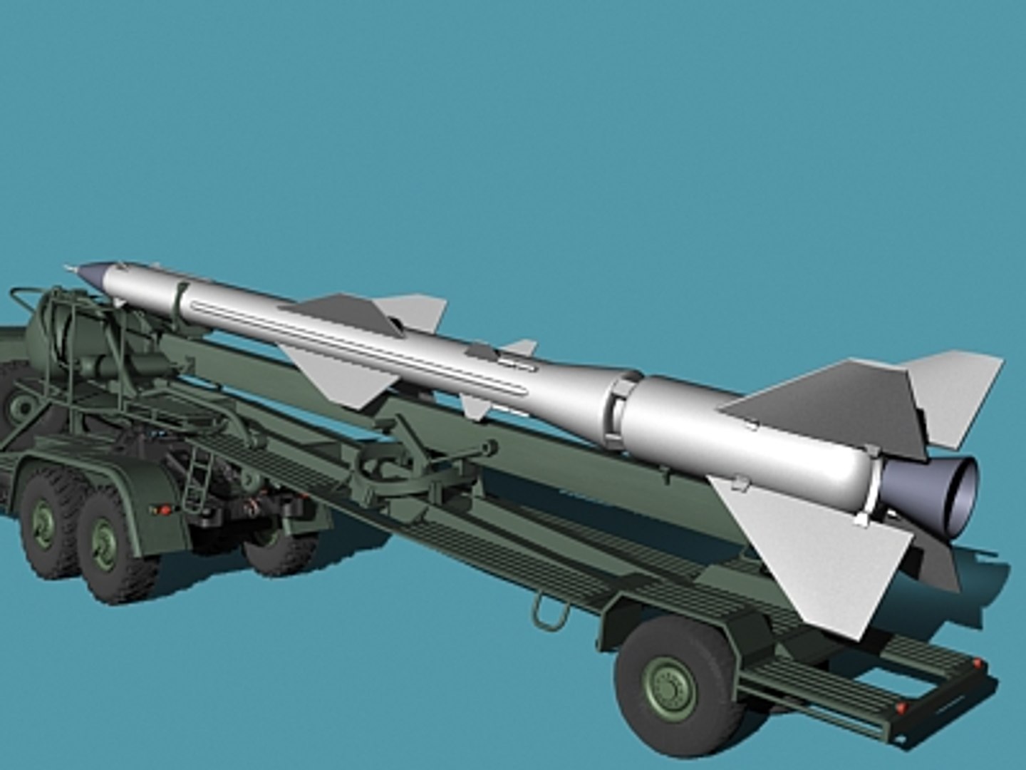 3d Model Ural Sa-2 Loader