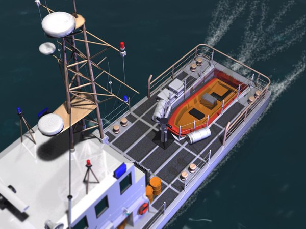 미국 해안 경비대 순찰 보트 WPB 110 " 3D 모델 - TurboSquid 266957