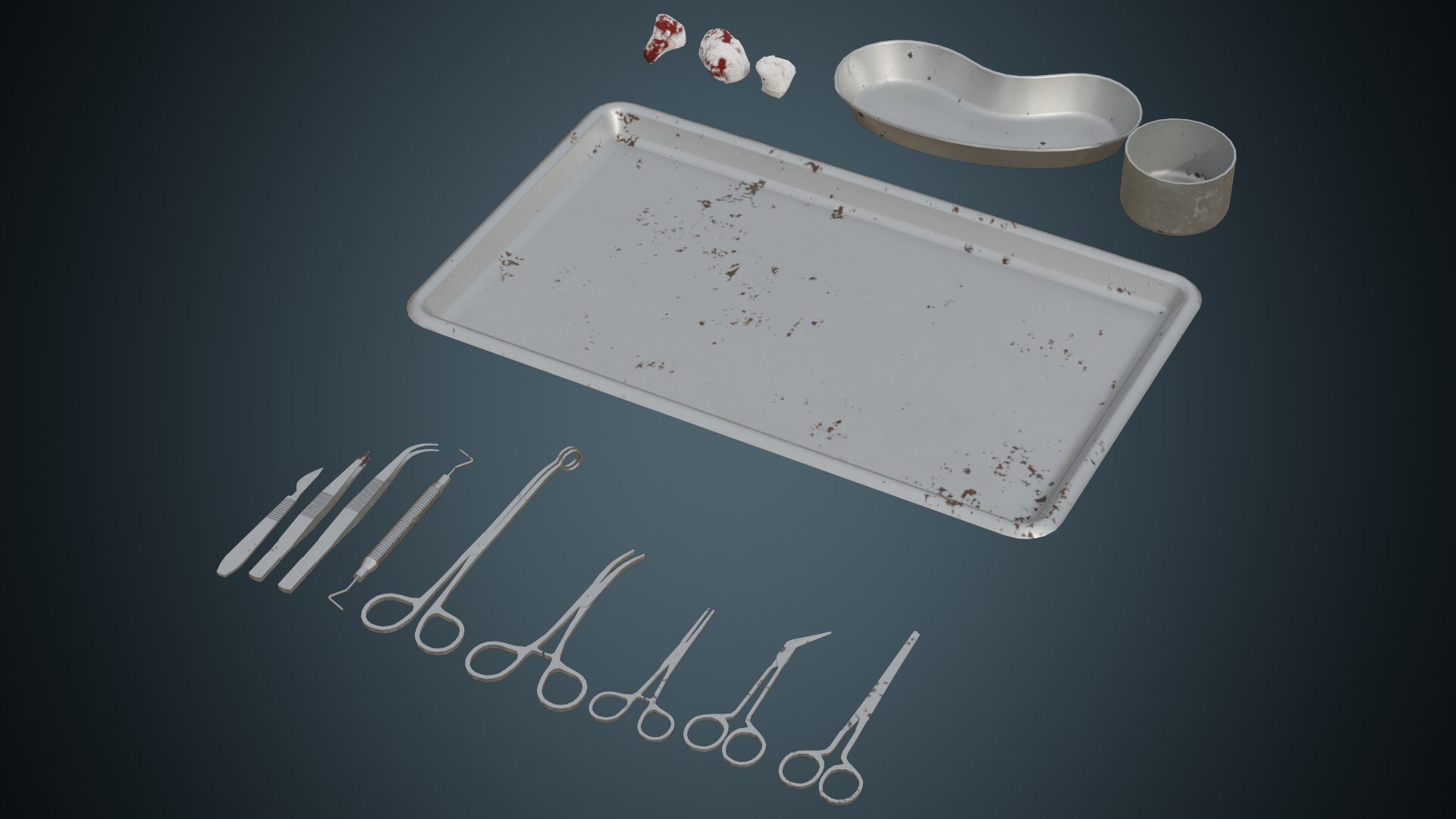 3D Model Hospital Props Collection 3B - TurboSquid 2105138