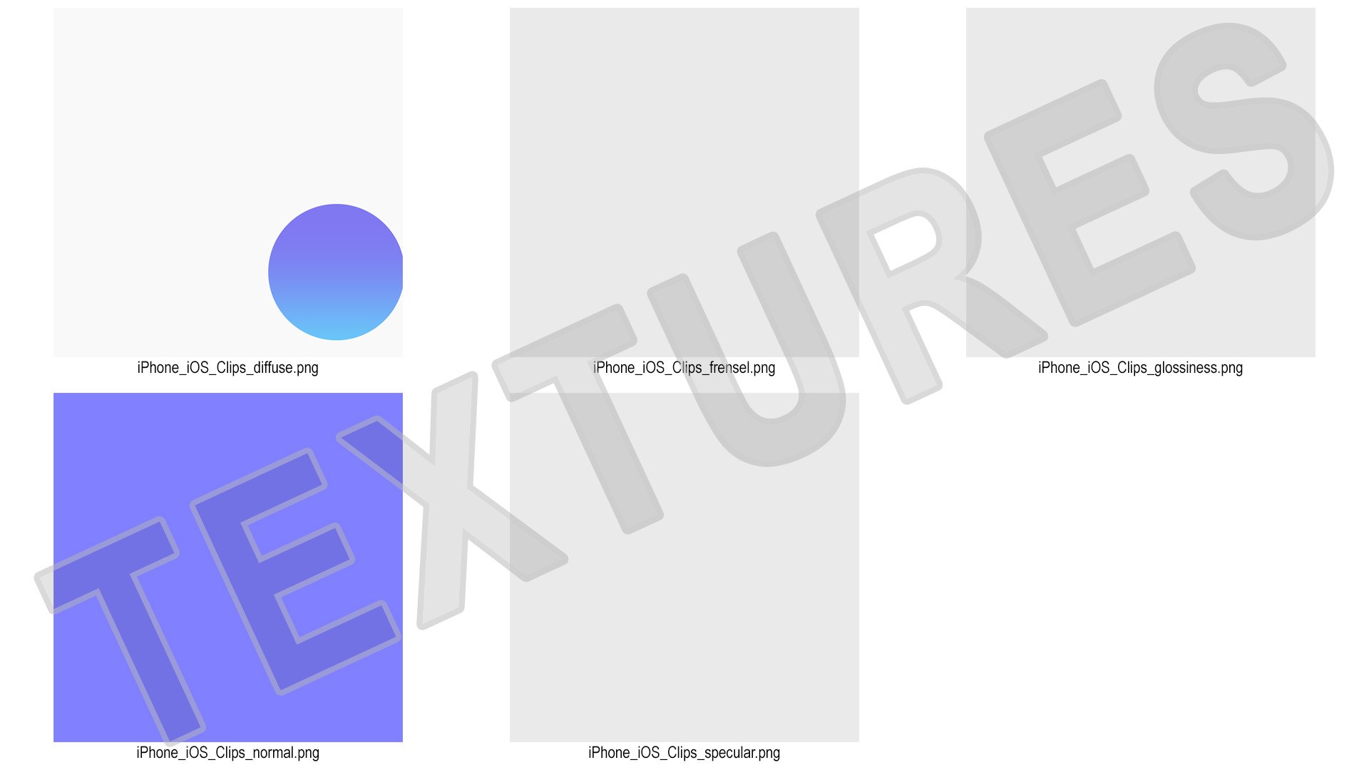 3D IPhone IOS Clips Icon Model - TurboSquid 2222947