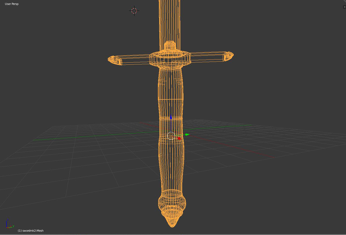 free simple sword 3d model