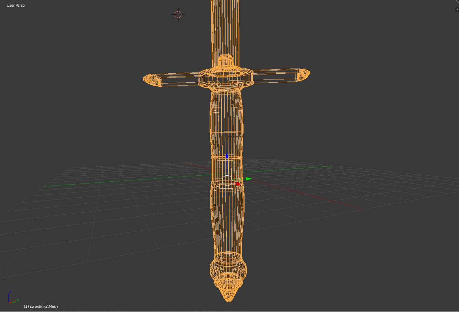 free simple sword 3d model