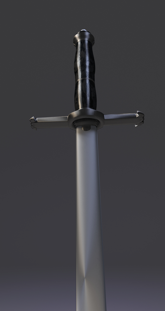 free simple sword 3d model