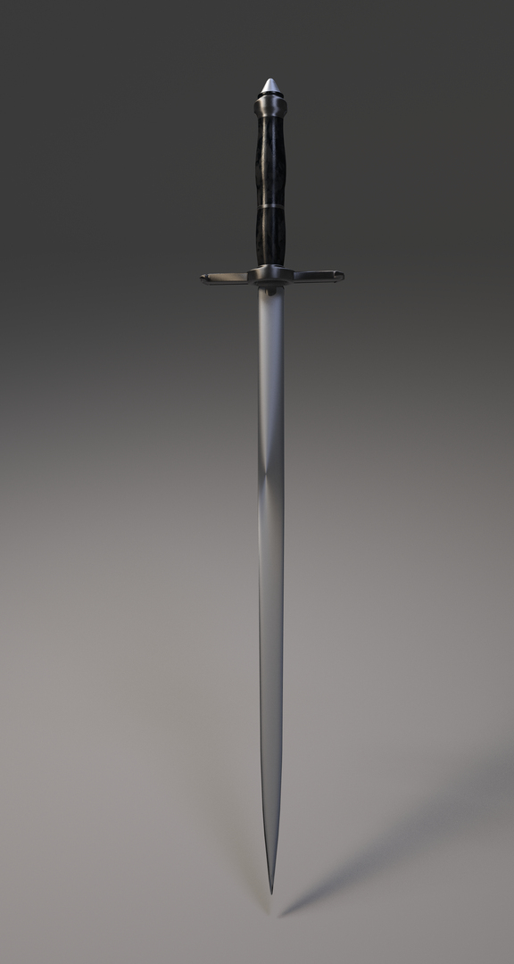 free simple sword 3d model