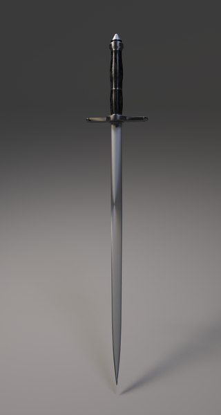 free simple sword 3d model