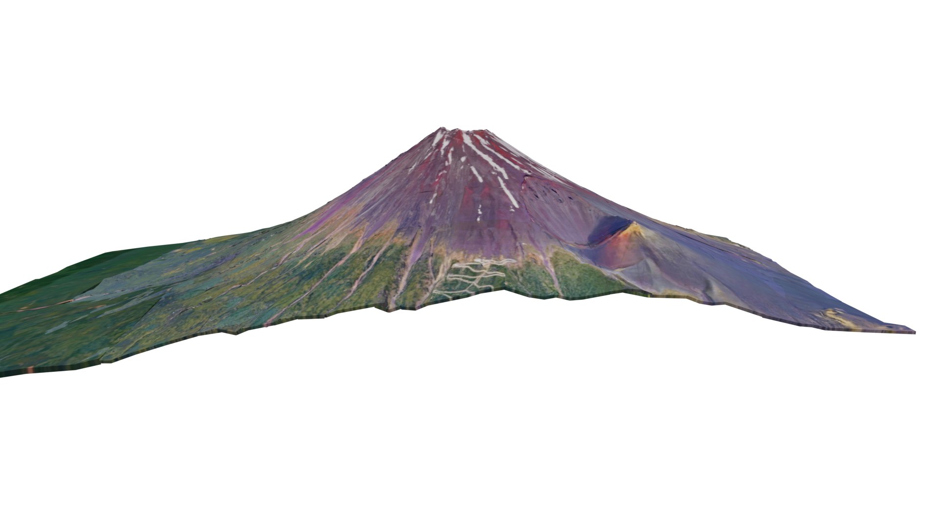 Free Mount Fuji Model - TurboSquid 1579977