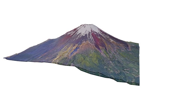 Free mount fuji model - TurboSquid 1579977