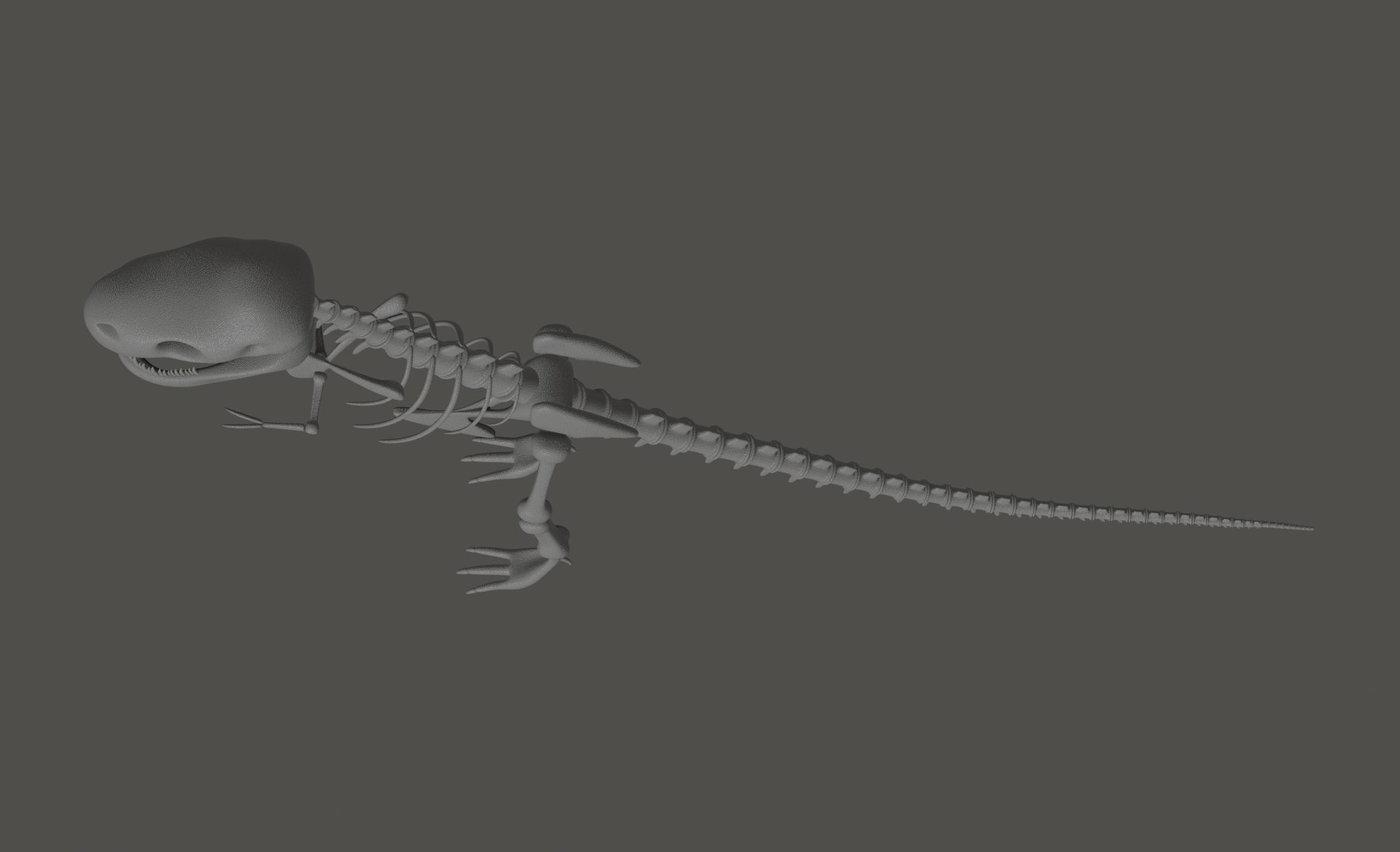 Tyrannosaurus Rex Fossil 3D Model - TurboSquid 2198684