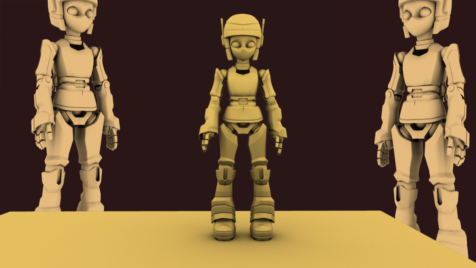 3d Model Robo