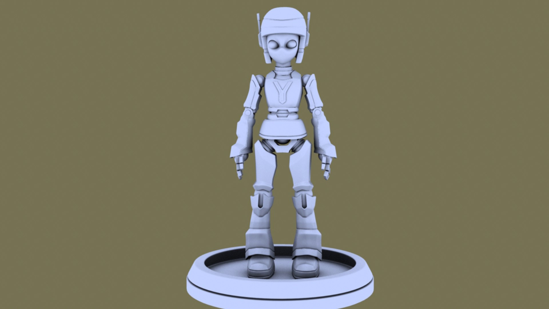 3d Model Robo