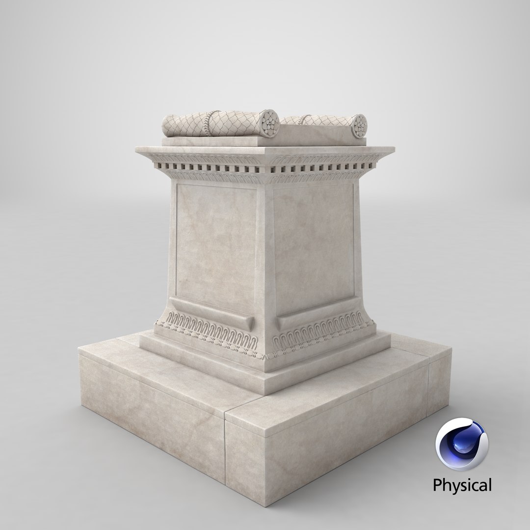 Roman Marble Altar(1) 3D model - TurboSquid 2181404