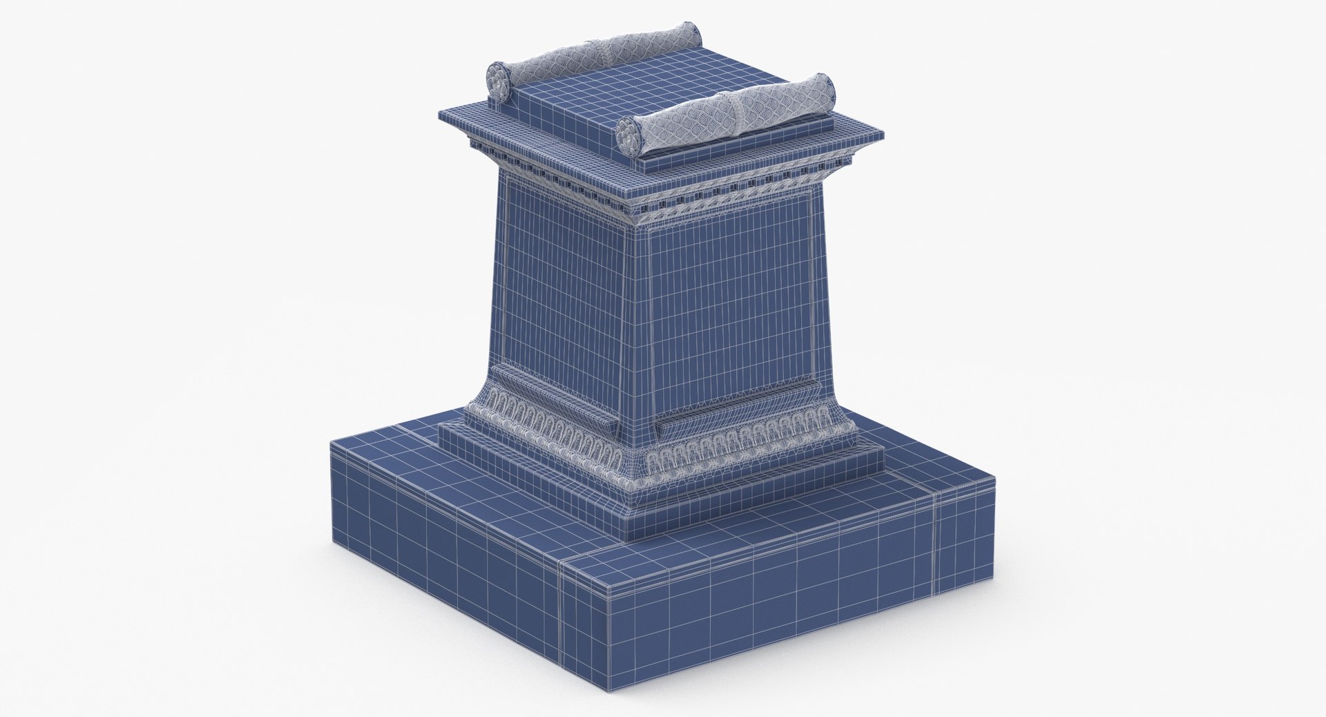 Roman Marble Altar 3D model - TurboSquid 2181404