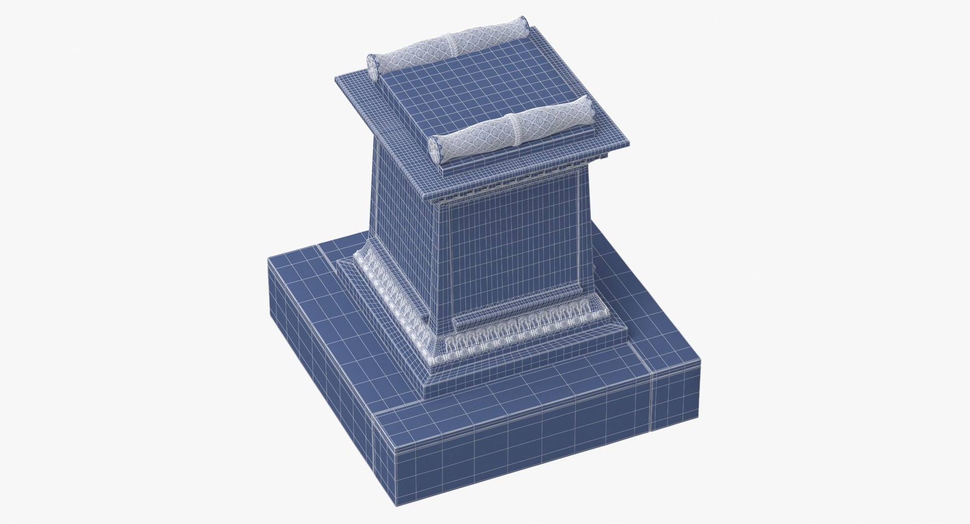 Roman Marble Altar 3D model - TurboSquid 2181404