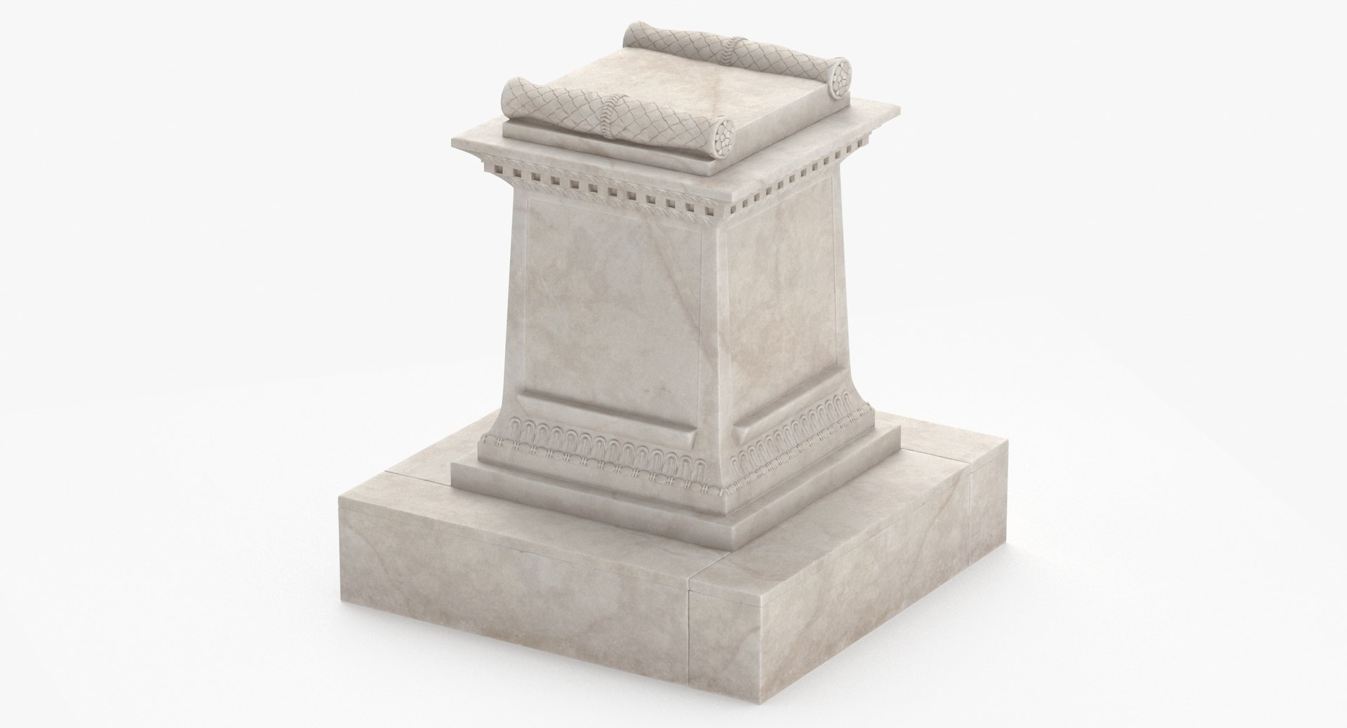 Roman Marble Altar 3D model - TurboSquid 2181404
