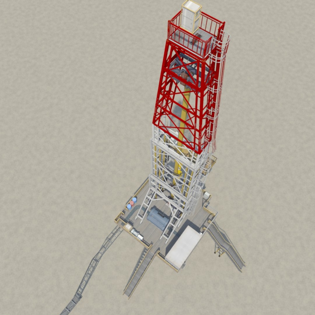 3d Land Rig