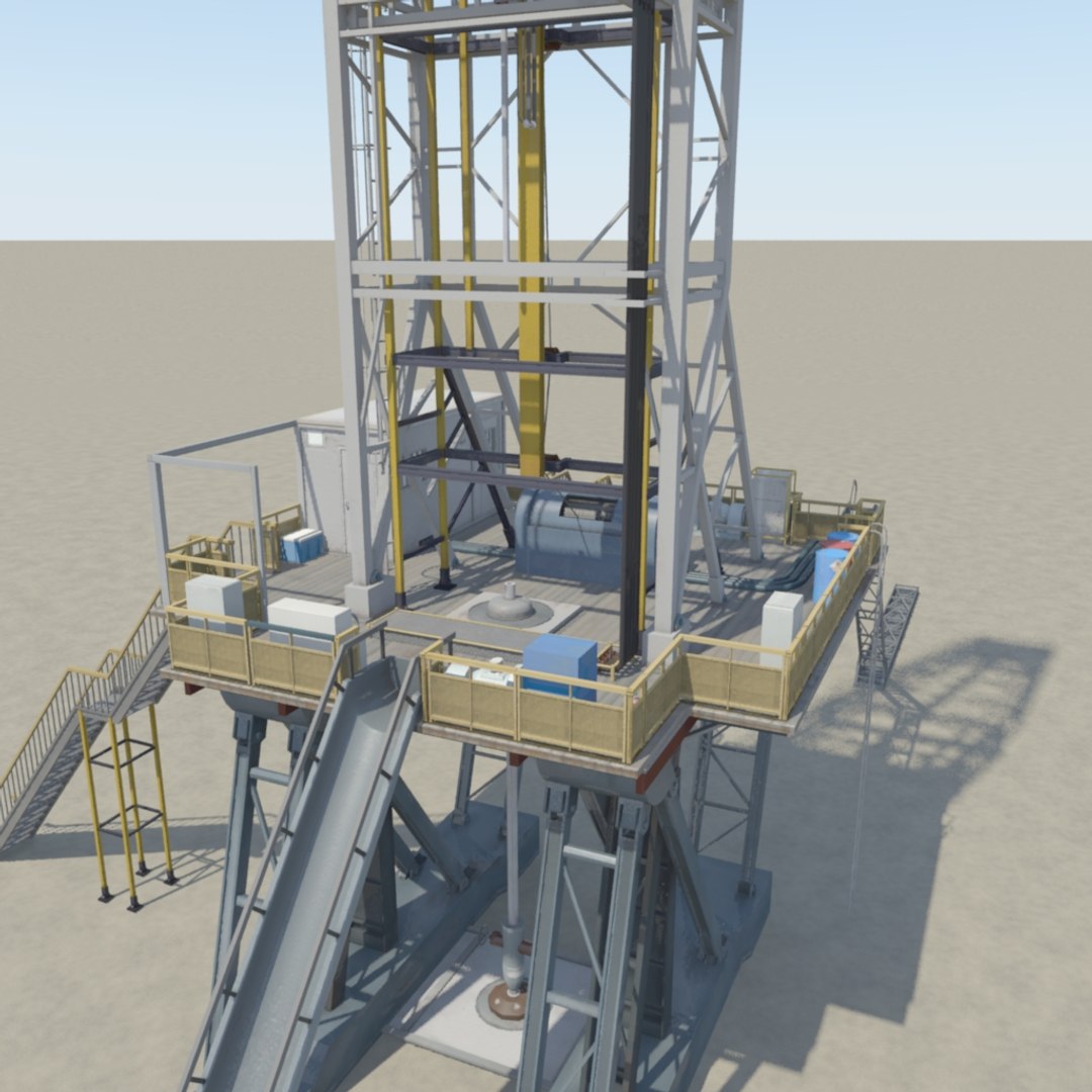 3d Land Rig