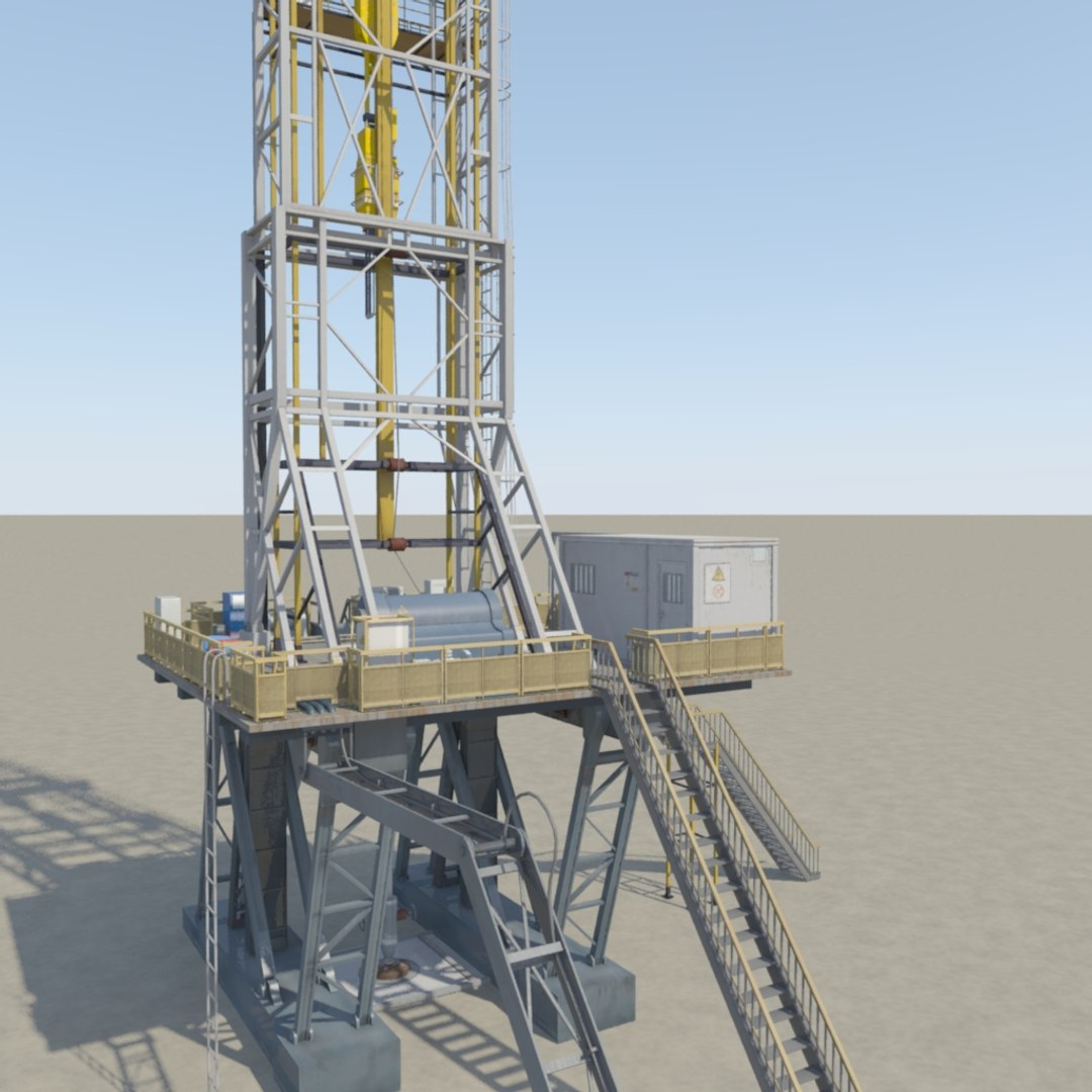 3d Land Rig