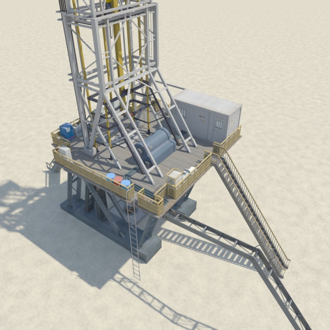 3d Land Rig
