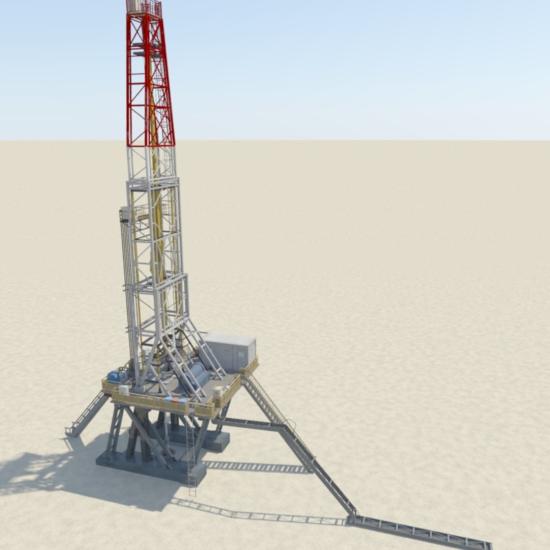 3d Land Rig