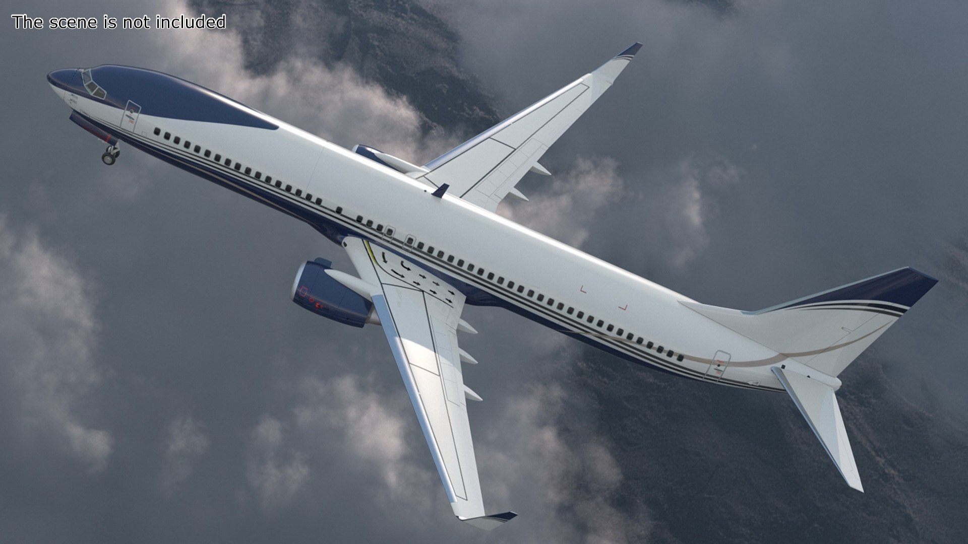 3D Boeing 737-900 ER With Cabin And Doors Rigged - TurboSquid 2381183