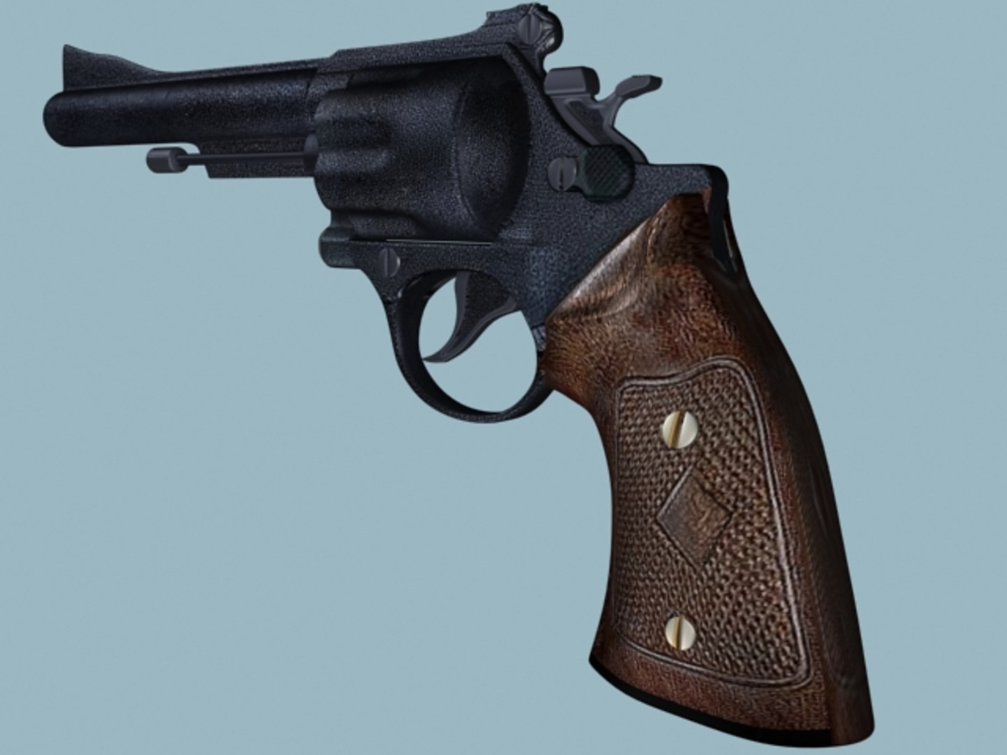 357 magnum 3d max