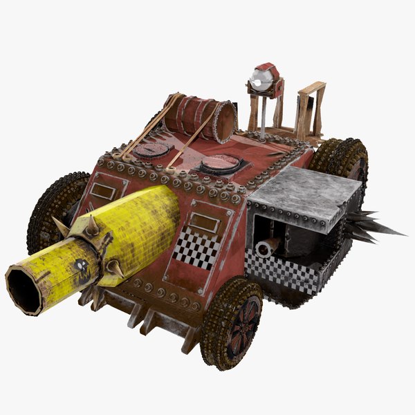 modelo 3d Tanque orco Warhammer 40K - TurboSquid 2339593