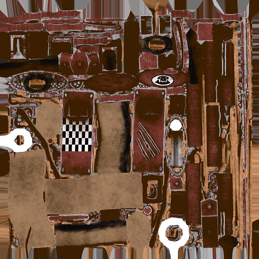 3D Ork Tank Warhammer 40K - TurboSquid 2339593